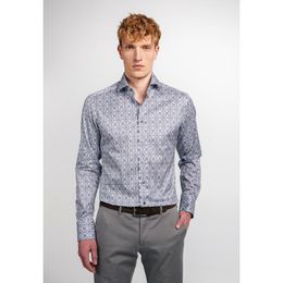Eterna Herren Langarmhemd &raquo;SLIM FIT&laquo; NON IRON (b&uuml;gelfrei) braun 41, Normalgr&ouml;&szlig;en
