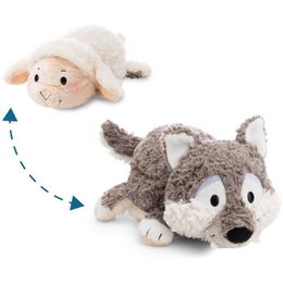 Nici Kuscheltier &raquo;Twistimals, Schaf & Wolf, 25 cm&laquo; mit Wendefunktion 2in1 Kuscheltier