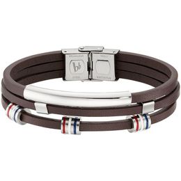 Bruno Banani Lederarmband &raquo;Schmuck&laquo; wei&szlig;