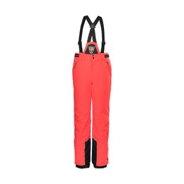 Killtec M&auml;dchen Skihose &raquo;KSW 77 GRLS SKI PNTS&laquo; wasserdicht, atmungsaktiv, abnehmbarer Latz, verst. Seitenriegel orange 164, Normalgr&ouml;&szlig;en