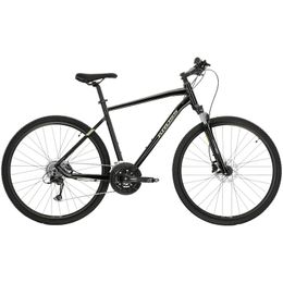Crossrad &raquo;KROSS Crossbike Evado 5.0 28" schwarz 27 G&auml;nge&laquo; 27 Gang Shimano ACERA T3000 Schaltwerk Kettenschaltung schwarz Crossrad