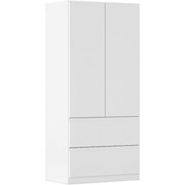 Rauch Dreht&uuml;renschrank &raquo;Kleiderschrank Schrank Garderobe COSTA in den Breiten 91/136/181 cm&laquo; in 3 Ausstattungen BASIC/CLASSIC/PREMIUM, viel Platz, 