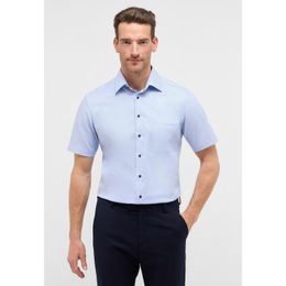 Eterna Herren Kurzarmhemd &raquo;MODERN FIT&laquo; NON IRON (b&uuml;gelfrei) blau 41, Normalgr&ouml;&szlig;en