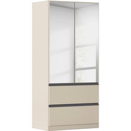 Rauch Dreht&uuml;renschrank &raquo;Kleiderschrank Schrank Garderobe COSTA in den Breiten 91/136/181 cm&laquo; in 3 Ausstattungen BASIC/CLASSIC/PREMIUM, mit Spiegel, 