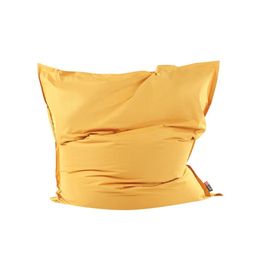 Beliani Sitzsack FUZZY in Gelb - (W) 180 x (H) 20 x (L) 230 cm | Gr.: onesize