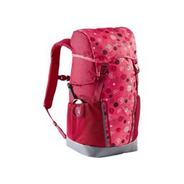 Vaude Puck 14 -Jr. Rucksack 44 cm (dark forest) in bright pink/cranberry | Gr.: onesize