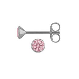 schmuck23 Silber Ohrringe 925 Zirkonia 0,4 cm | Gr.: onesize