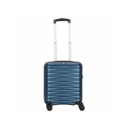 Roncato Wave - 4-Rollen-Kabinentrolley 45 cm (Easyjet Handgep&auml;ck) (rosso scuro) in denim | Gr.: onesize