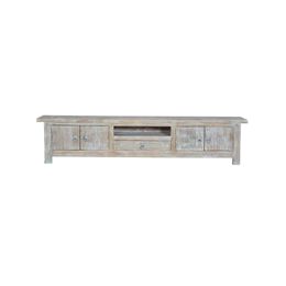 Giner y Colomer Antik-wei&szlig;er TV-Schrank in White | Gr.: onesize