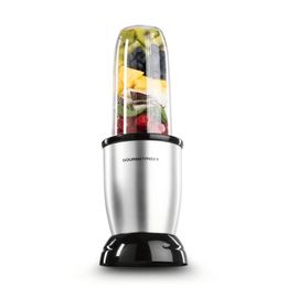 Gourmet Maxx Nutrition Mixer 4-tlg. max. 500W Silberfarben | Gr.: onesize