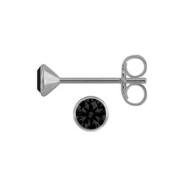 schmuck23 Silber Ohrringe 925 Zirkonia 0,4 cm | Gr.: onesize