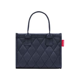 Reisenthel Daily Shopper - Shopper XS 27 cm (teddy leo olive) in rhombus midnight gold | Gr.: onesize