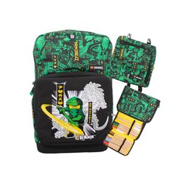 Lego Schulranzen Ninjago School Bag Set 3-in-1 in Gr&uuml;n | Gr.: onesize