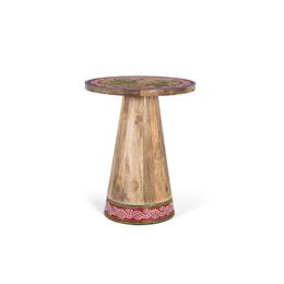 Giner y Colomer Beistelltisch aus Mangoholz mit handgemalten Details. in Multicolored | Gr.: onesize