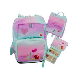Lego Iconic School Bag 3-in-1-Set in Rosa | Gr.: onesize