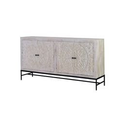 Giner y Colomer Sideboard aus Mangoholz in White | Gr.: onesize
