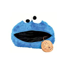 Sesamstra&szlig;e Sesamstra&szlig;e Kissen - Kr&uuml;melmonster Rei&szlig;verschluss und Tasche in Mehrfarbig | Gr.: onesize