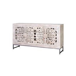 Giner y Colomer Sideboard aus Mangoholz in White | Gr.: onesize