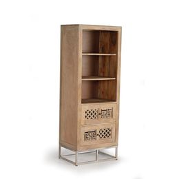Giner y Colomer B&uuml;cherregal aus Mangoholz in Brown | Gr.: onesize