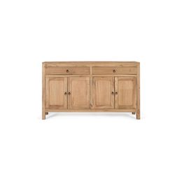 Giner y Colomer Handgefertigtes Sideboard aus massivem Mindiholz in Brown | Gr.: onesize