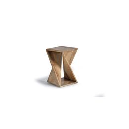 Giner y Colomer Hocker aus Mangoholz in Brown | Gr.: onesize