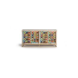 Giner y Colomer Sideboard aus Mangoholz in Multicolored | Gr.: onesize