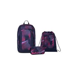 Satch Schulrucksack-Set AIR "Seismic Pink" 3-tlg. in Pink | Gr.: onesize