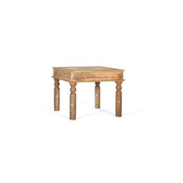 Giner y Colomer Couchtisch aus Mangoholz mit handbemalten Details in Multicolored | Gr.: onesize