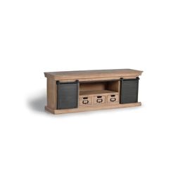 Giner y Colomer TV-Schrank aus Holz in Brown | Gr.: onesize