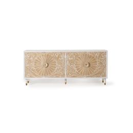 Giner y Colomer Sideboard aus Mangoholz in White | Gr.: onesize