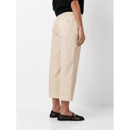 Toni Damen Toni Schlupfhose &raquo;Pia Wide Leg 3/4&laquo; Sommerhose in 3/4-L&auml;nge, mit weitem Bein beige 42, N-Gr