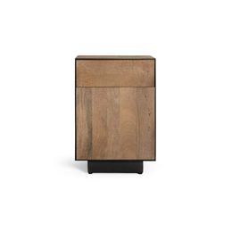 Giner y Colomer Nachttisch aus nat&uuml;rlichem Mangoholz in Brown | Gr.: onesize