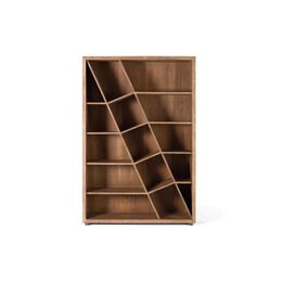 Giner y Colomer B&uuml;cherregal aus Mangoholz und Schwarz in Brown | Gr.: onesize