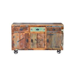 Giner y Colomer Sideboard aus recyceltem Holz in Multicolored | Gr.: onesize