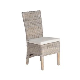 Giner y Colomer 2-er Set: St&uuml;hle aus Rattan in Gray | Gr.: onesize