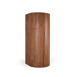 Giner y Colomer Barschrank mit 2 T&uuml;ren aus massivem Akazienholz in Brown | Gr.: onesize