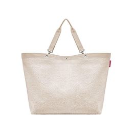 Reisenthel XL - Shopper 65 cm (twist navy) in teddy sand | Gr.: onesize