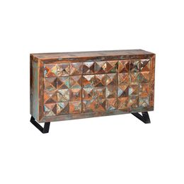 Giner y Colomer Sideboard aus recyceltem Holz in Multicolored | Gr.: onesize