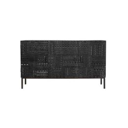 Giner y Colomer Sideboard aus Mangoholz und Eisenbeinen in Brown | Gr.: onesize