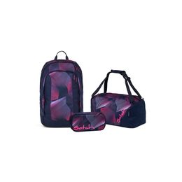 Satch Schulrucksack-Set AIR "Seismic Pink" 3-tlg. in Pink | Gr.: onesize