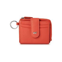 Braun B&uuml;ffel Braun B&uuml;ffel Joy Kreditkartenetui RFID Schutz Leder 11 cm in coral | Gr.: onesize