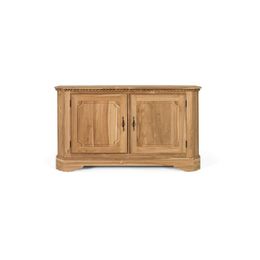 Giner y Colomer Sideboard mit zwei T&uuml;ren und zwei Einlegeb&ouml;den aus Teakholz 150 cm in Brown | Gr.: onesize