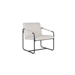 Giner y Colomer 2-er Set: Sesseln mit beigem Stoff bezogen und gesteppt in Beige | Gr.: onesize