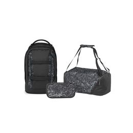 Satch Schulrucksack-Set PACK "Street Ink" 3-tlg. in Schwarz | Gr.: onesize