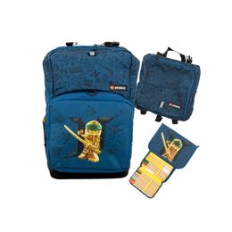 Lego Schulranzen Ninjago School Bag 3-in-1-Set in Blau | Gr.: onesize
