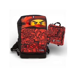 Lego Schulranzen Ninjago Maxi Plus in Rot | Gr.: onesize