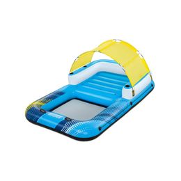 Bestway Badeinsel Hydro Force Summer Oasis 320x198cm in blau | Gr.: onesize