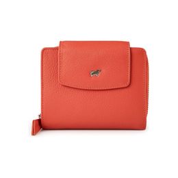 Braun B&uuml;ffel Braun B&uuml;ffel Joy Geldb&ouml;rse RFID Schutz Leder 12 cm in coral | Gr.: onesize
