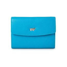 Braun B&uuml;ffel Braun B&uuml;ffel Joy Geldb&ouml;rse RFID Schutz Leder 10.5 cm in indigo blue | Gr.: onesize