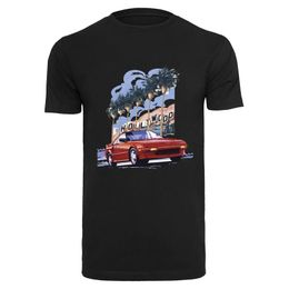 MisterTee Herren MisterTee T-Shirt &raquo;MisterTee Hollywood Car Tee&laquo; 1 Stk. M